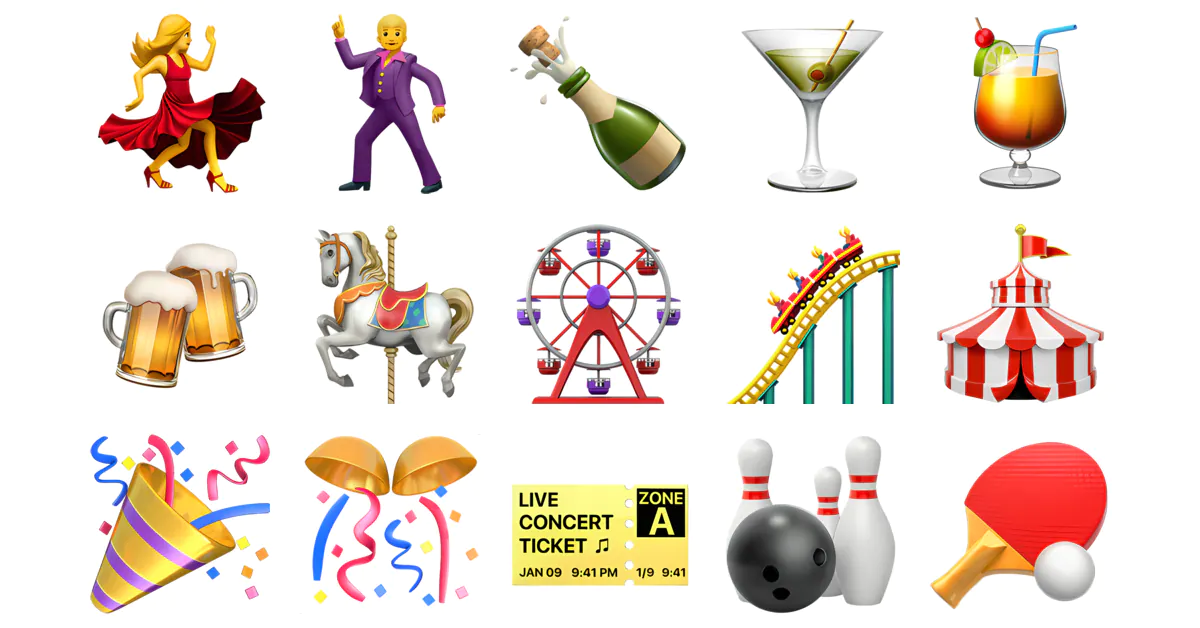 🃏 Clubs Emojis ♣️🎲🎰🍸🎉 Copy & Combos