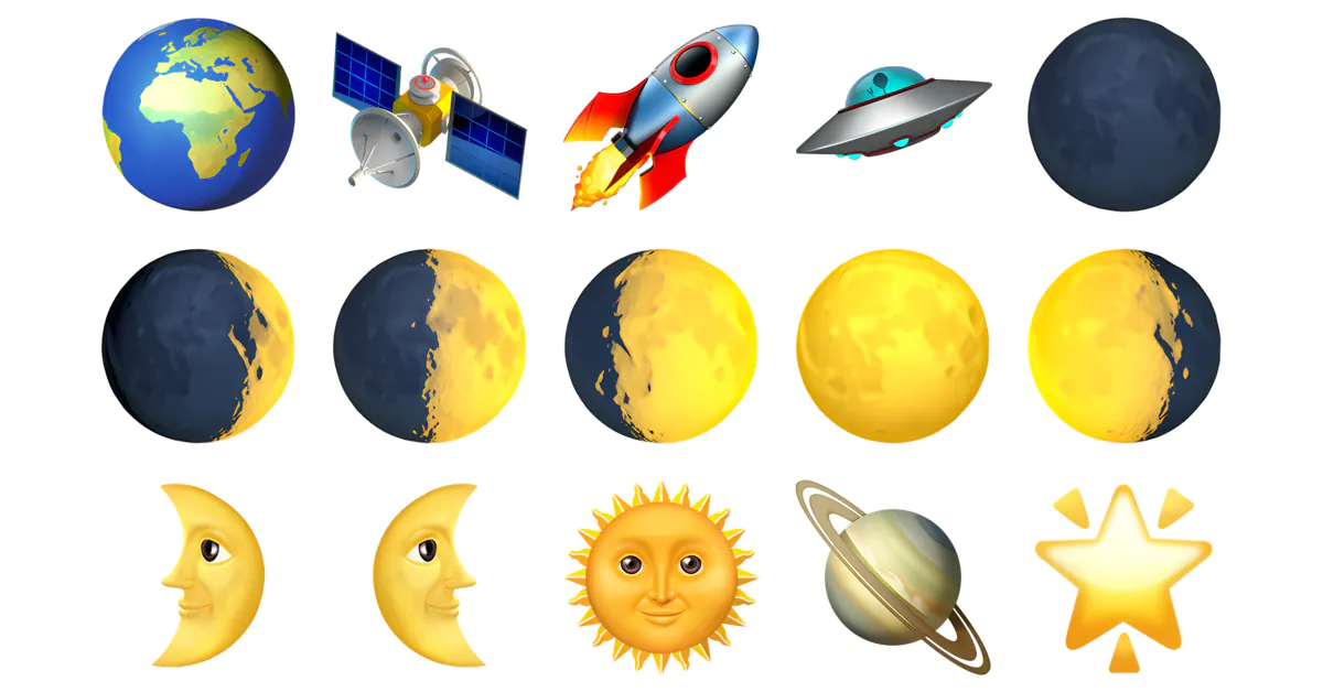 🌌 Discord Space Status Emojis 🚀🛸🌠🌟🪐 Copy & Combos