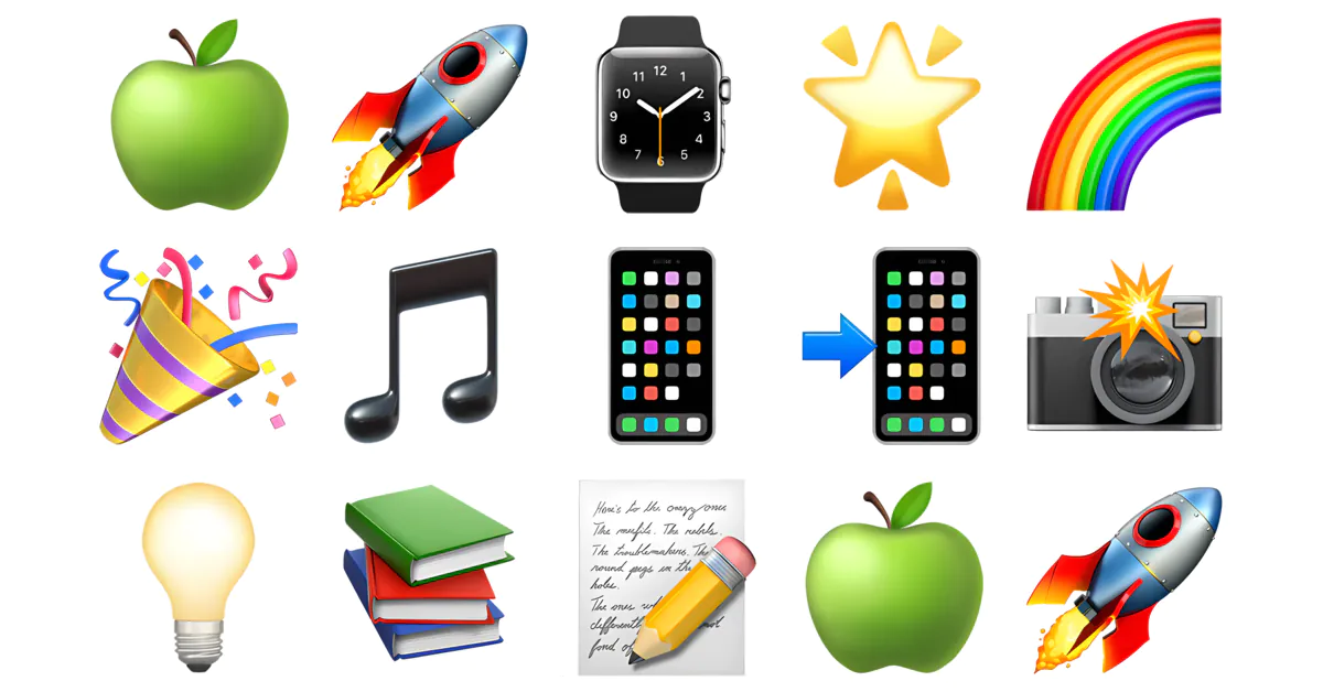 📱 Ios-Emojis Emojis 🍏📲🌟🎉🚀 Copy & Combos