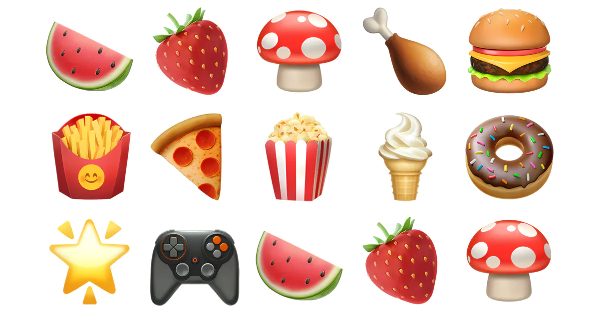 🍄 Super Mario Bros Ascii Art Emojis 🌟🍦🍓🍉🍔 Copy & Combos