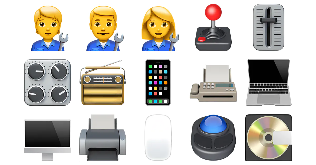 🔧 Systems Emojis 🛠️⚙️🖥️💻📱 Copy & Combos